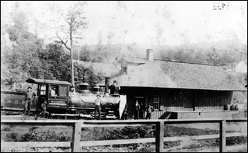 Building the Cranberry Depot | Cranberry and Linville River Railroad